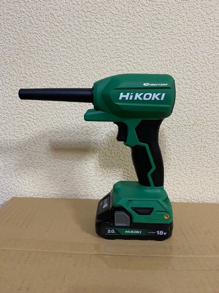HIKOKI 18V Cordless Electric Air Duster RA18DA [Body Only] Compact Size ...