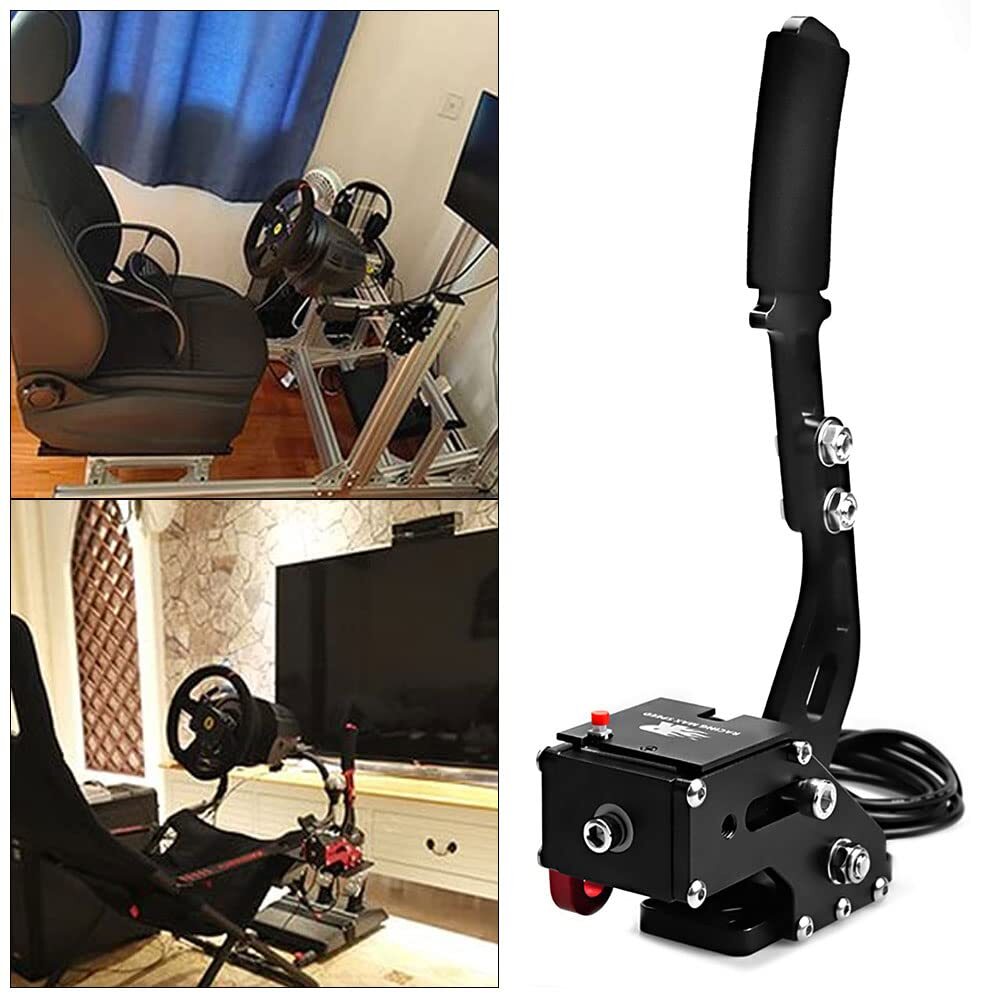 Steering Wheel Pc Acogedor 64 Bit USB Handbrake, 2 In 1 PC Handbrake ...
