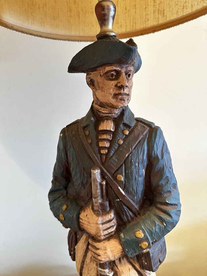 Vintage Betsy Ross And Minuteman Table Lamps | eBay
