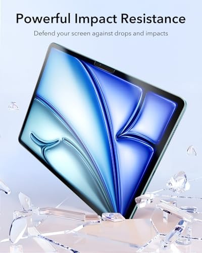 2 Pack Paper-Feel Screen Protectors for iPad Air 11 Inch, 9H Tempered ...