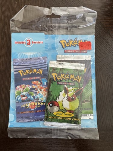 Pokemon Legendary Collection 3 Pack Blister Pack RARE!! | eBay