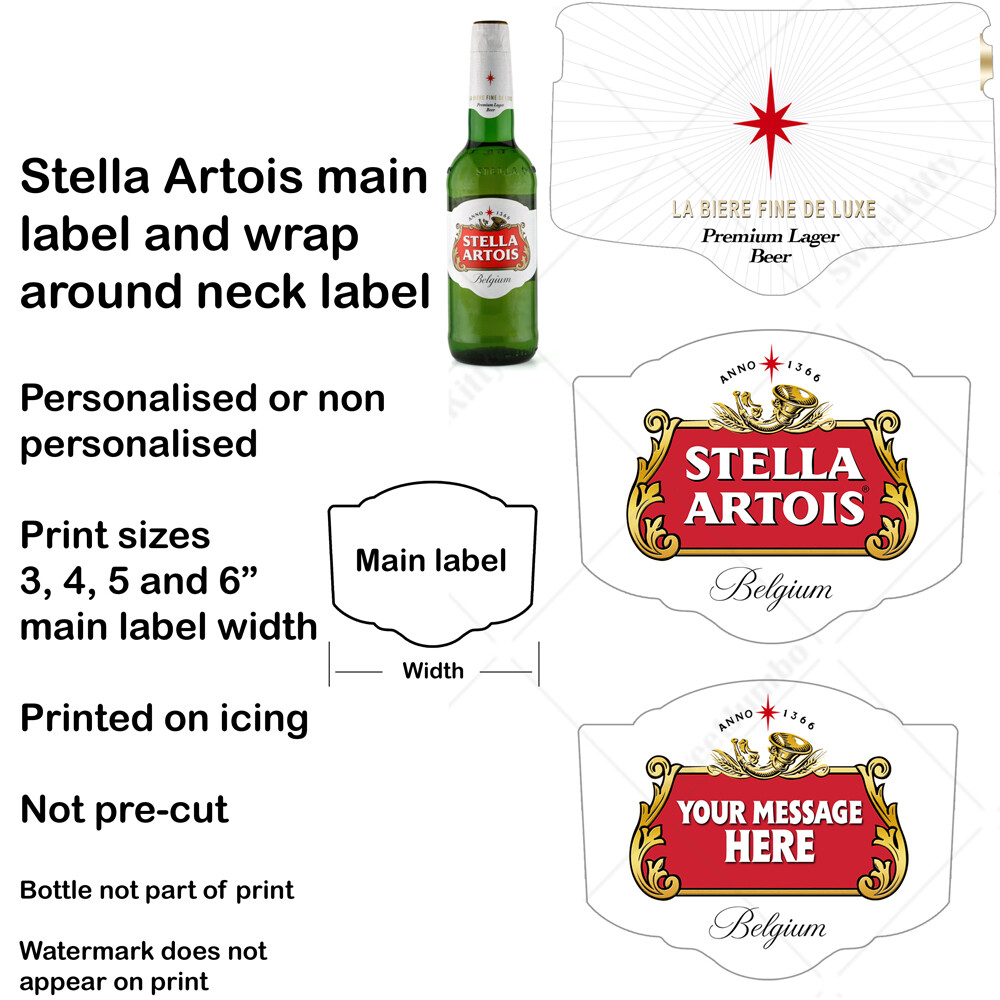 Stella Artois Label