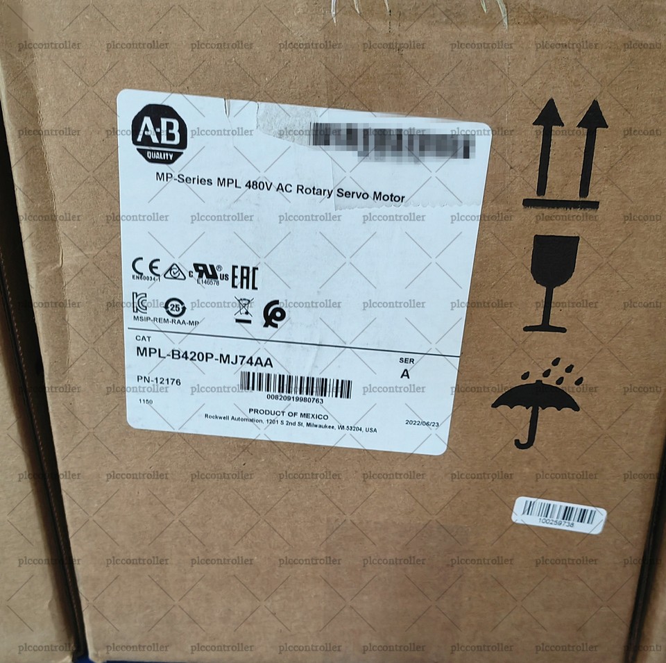 NEW Allen Bradley MPL-B420P-MJ74AA Multi-turn High-resolution Encoder ...