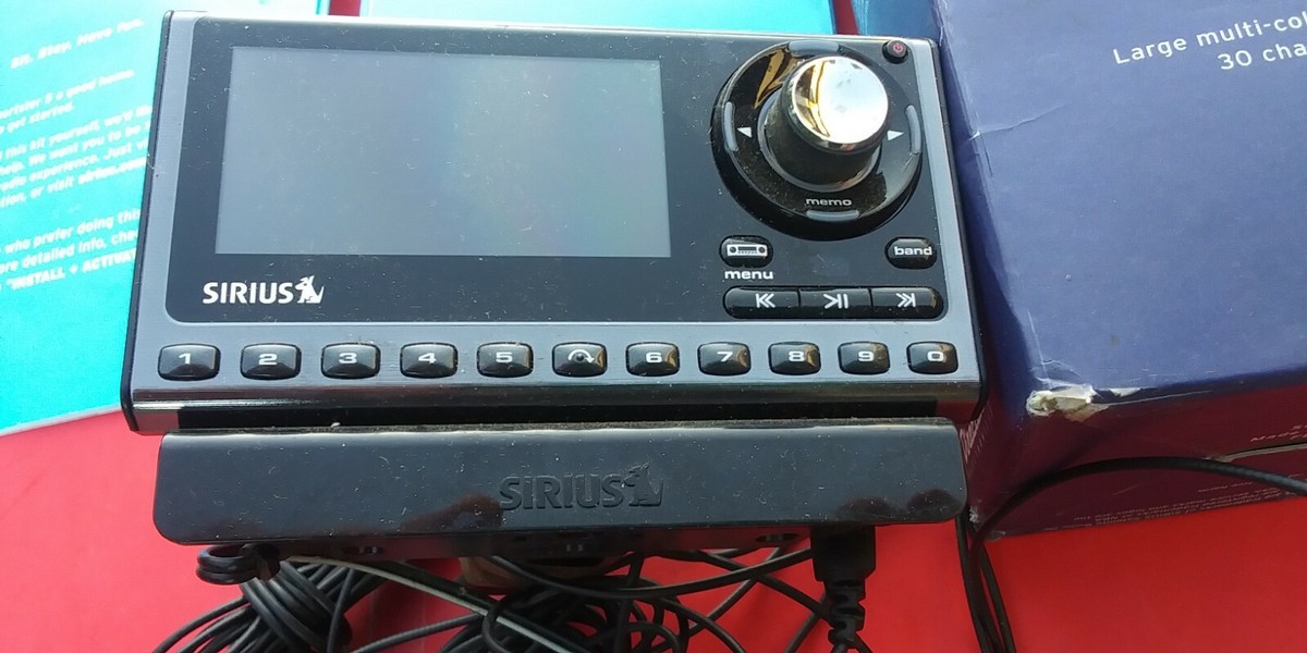 Radio Satelital Sirius Sportster 5 Harley Davidson Reemplazo De Radio