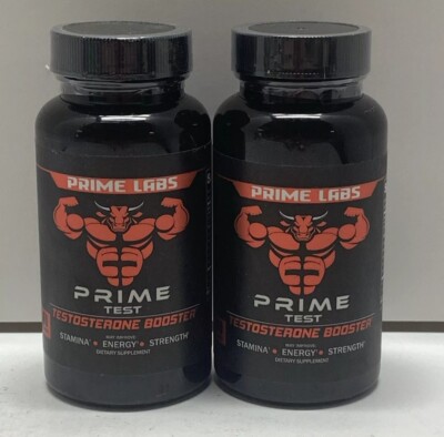 PRIME LABS TESTOSTERONE Booster Men's Test Natural Stamina Endurance 60 ...