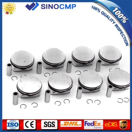 8pcs Pistons Rings Set For Mercedes-Benz GL550 E500 S550 W212 W221 M273 ...