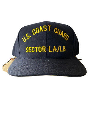 New USCG US COAST GUARD Hat Cap SECTOR LOS ANGELES / LONG BEACH / SAN ...