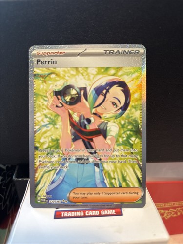 Pokémon TCG Perrin Card 220/167 Twilight Masquerade Special ...