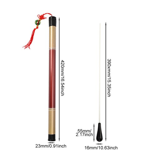 Orchestra Conducting Music Baton Set Band Instrument Accessorizes Wood ...