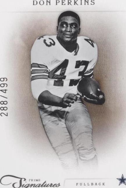 2011 Panini Prime Signatures - Don Perkins #53 /499 for sale online | eBay