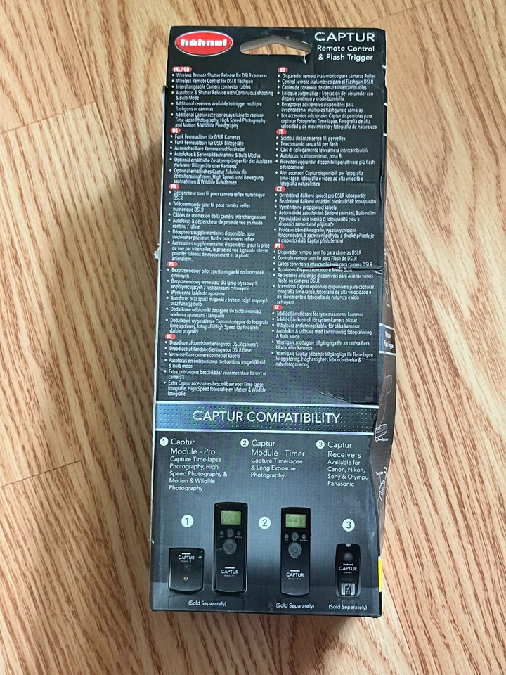 Hahnel Captur Remote Control & Flash Trigger for Sony DSLR Cameras | eBay