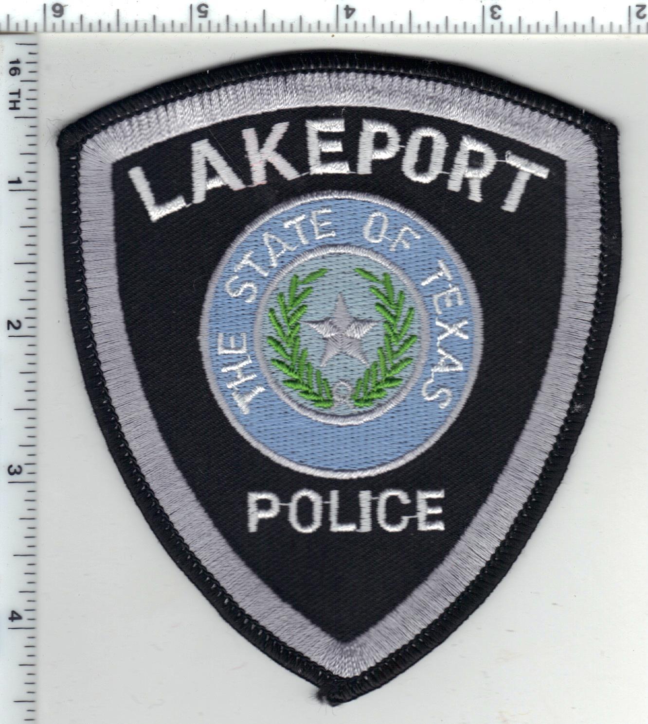 Lakeport Police (Texas) 1st Issue Shoulder Patch | eBay