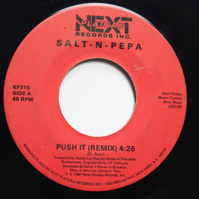 SALT-N-PEPA - PUSH IT (REMIX) (BOTH SIDES) - RAP 45 | eBay