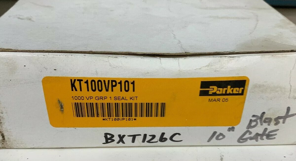 New Parker KT100VP101 Pneumatic Cylinder Repair Kit In Sealed Bag Fast ...