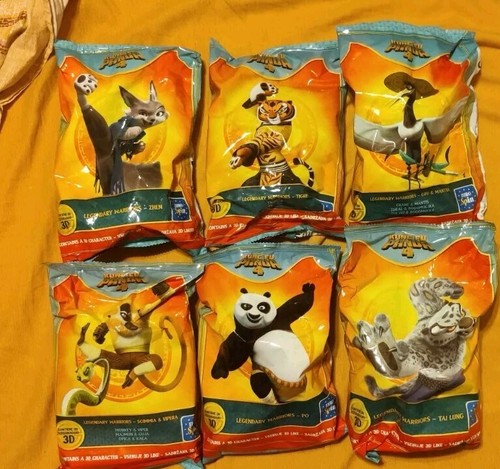 Kung Fu Panda Figure Italian Rare Toy Master Tigress Zhen Po Tai Lung ...