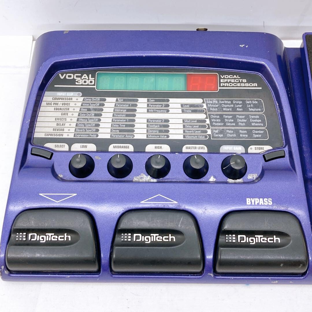 DigiTech Vocal 300 Vocal Multi-Effects Processor Voice w/Changer tested ...