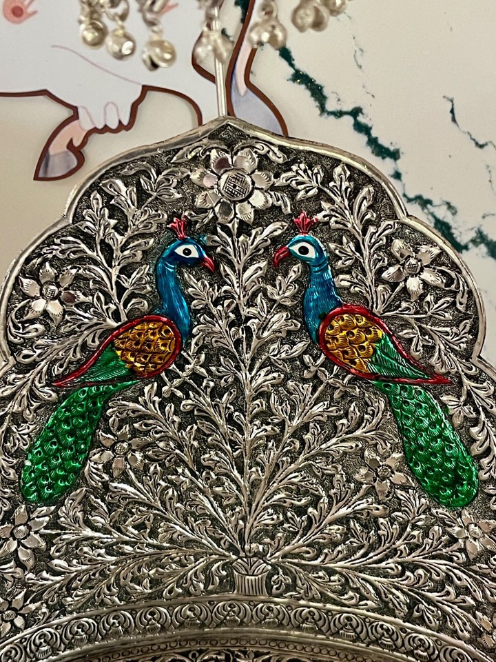 German silver simhasanam | eBay