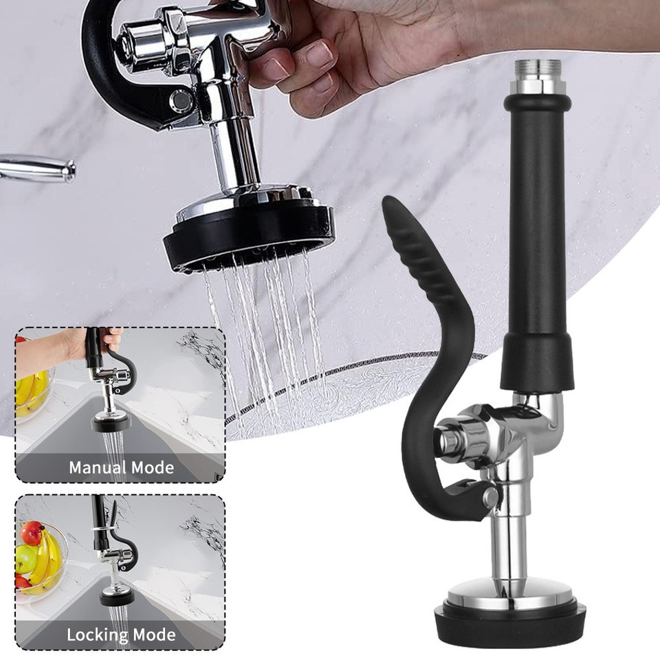 1/2PACK Pre Rinse Sprayer Commercial Sink Sprayer Head Spray Valve Dish ...
