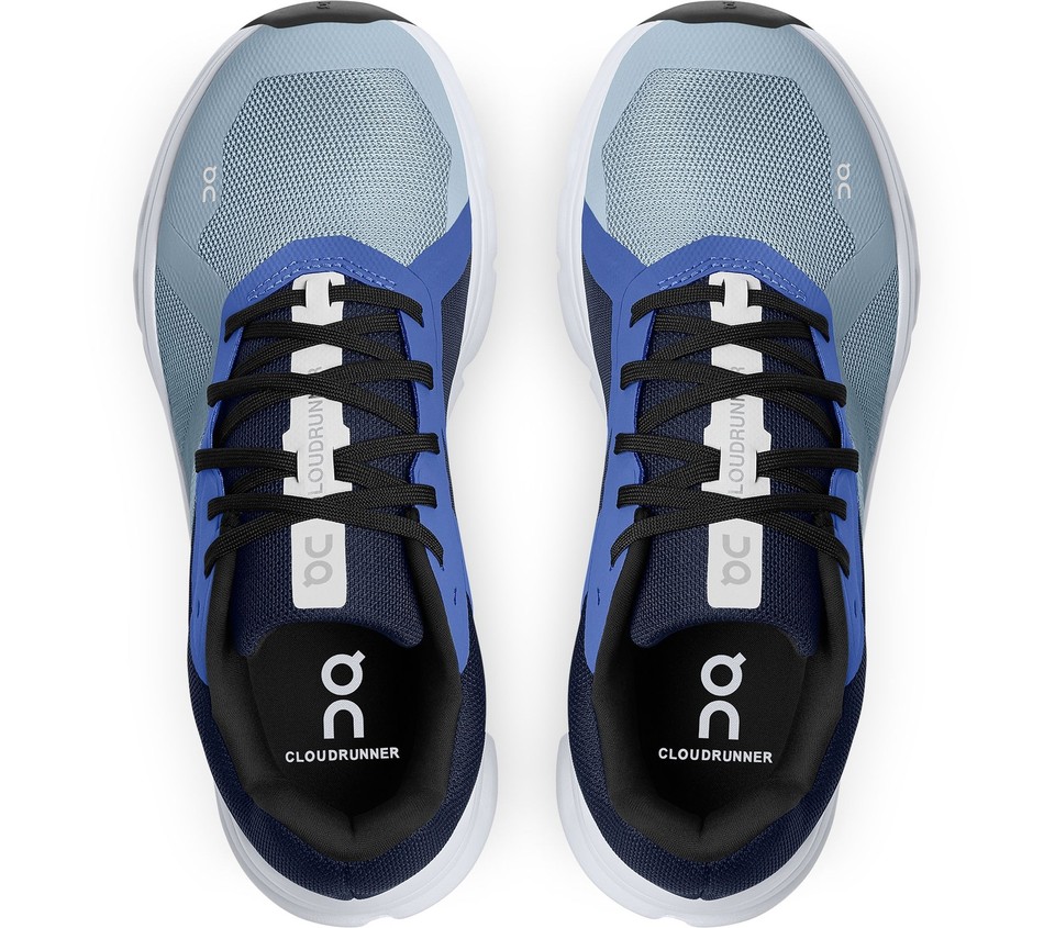 ON Brand Cloud Cloudrunner Chambray Blue Women's Running Shoes NEW 2023 ...