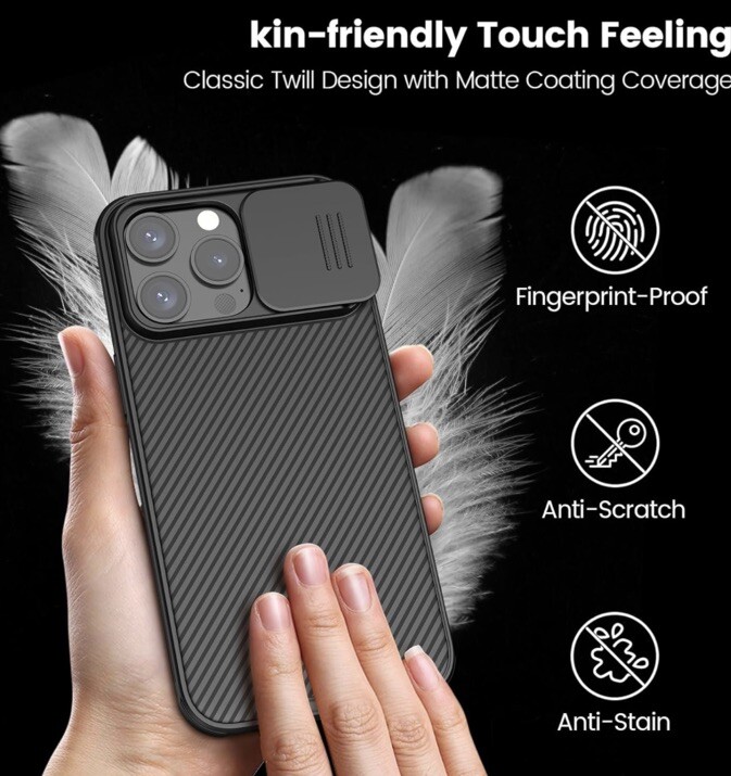 NILLKIN CamShield Camera Lens Protector Cover Case For iPhone 15 Pro ...