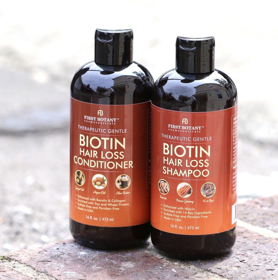 First Botany, Hair Growth Shampoo Conditioner Set - An Anti Hair Loss ...