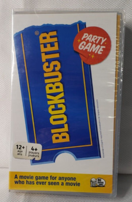 BLOCKBUSTER Movie Board Game Party Trivia Big Potato 2018 Complete ...