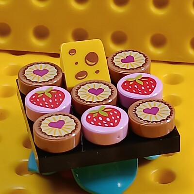 LEGO Minifigure Serving Platter Food Sweets Desserts Wedding Party ...