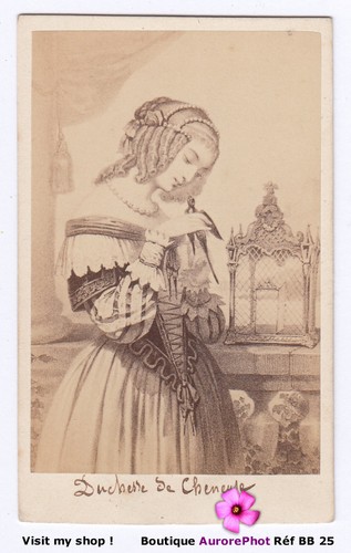 LA DUCHESSE DE CHEVREUSE, MARIE DE ROHAN, NOBLESSE FRANÇAISE, CDV BULLA ...