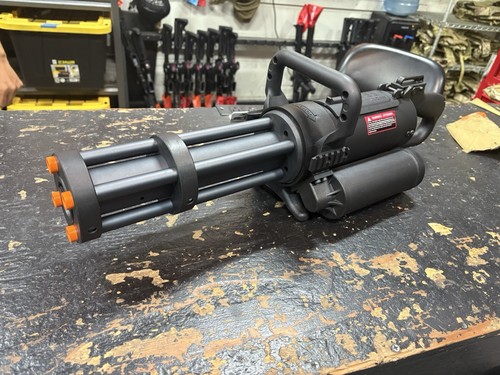 Airsoft minigun Vulcan Electric Gatling Gun Fully Automatic M133 ...