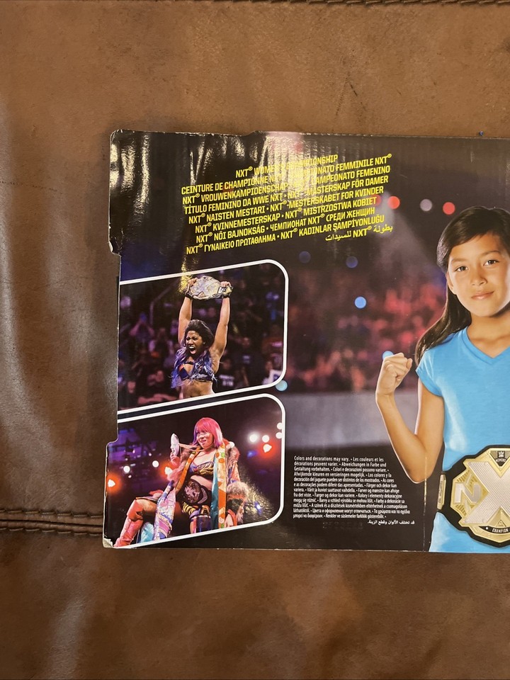 2018 Mattel Kids NXT Women’s Championship Title Belt Wrestling WWE NEW ...