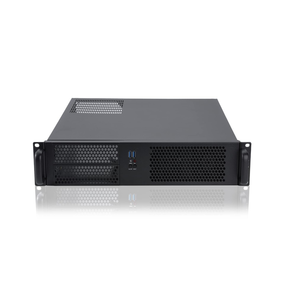 RackChoice 2U Micro ATX Compact Rackmount 2 x 5.25 Chassis Support ATX ...