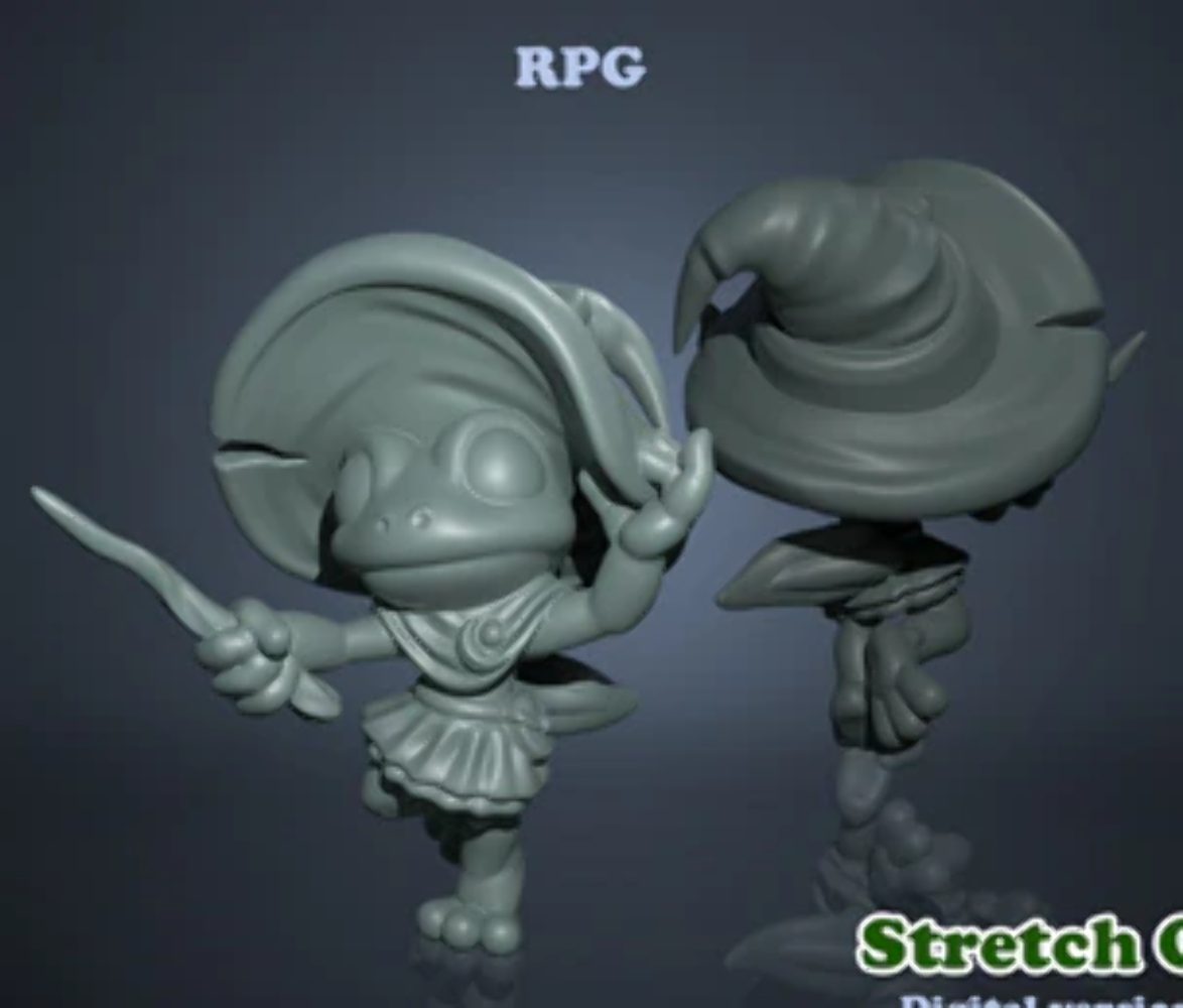 Frogfolk RPG Wizard Apprentice | eBay