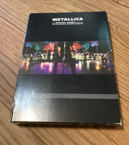 Metallica - SM with the San Francisco Symphony Orchestra (DVD, 2000, 2 ...