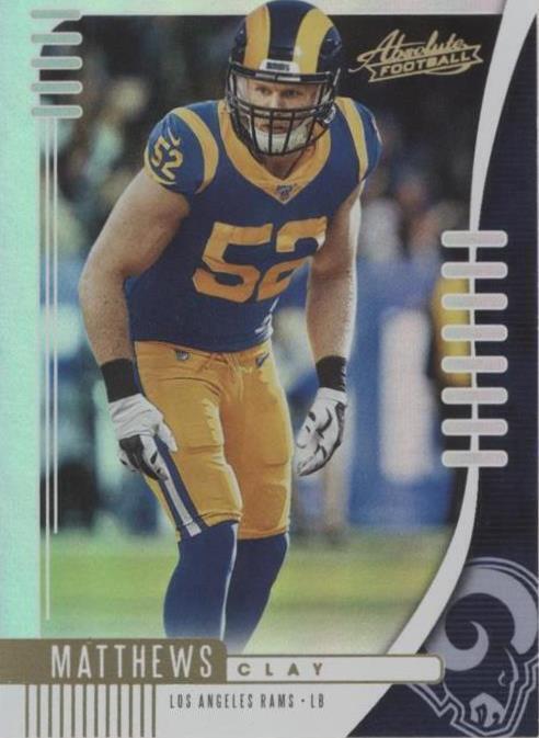 2019 Panini Absolute - Clay Matthews #89 Spectrum for sale online | eBay