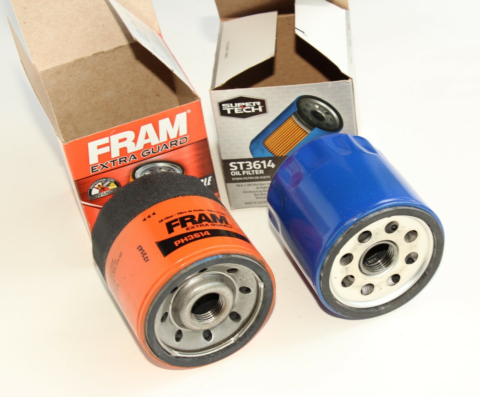 Engine Oil Filters x 2: FRAM PH 3614 and Super Tech ST 3614 / new | eBay