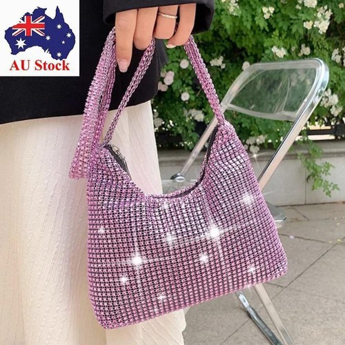 Diamonds Rhinestone Handbag Luxury Clutch Tote Fashion Shoulder Bag ...