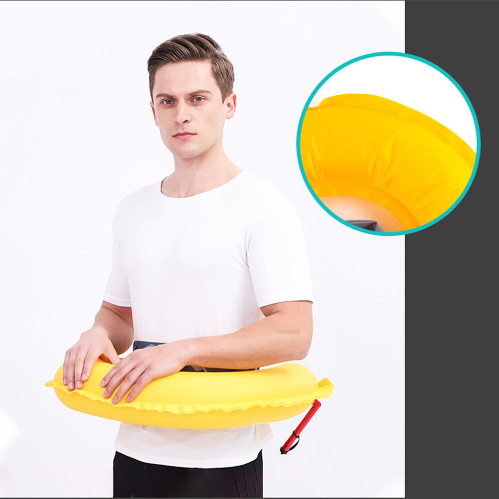 Inflatable Drifting Safety Belt 100N Survival Suit Outdoor Accessories ...