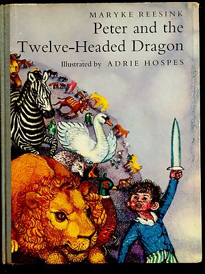 PETER & THE TWELVE-HEADED DRAGON~Reesink ~ Vintage Children's Book 1st ...