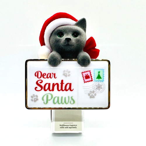 Bath & Body Works Holiday Cat Dear Santa Paws Wallflowers Home ...