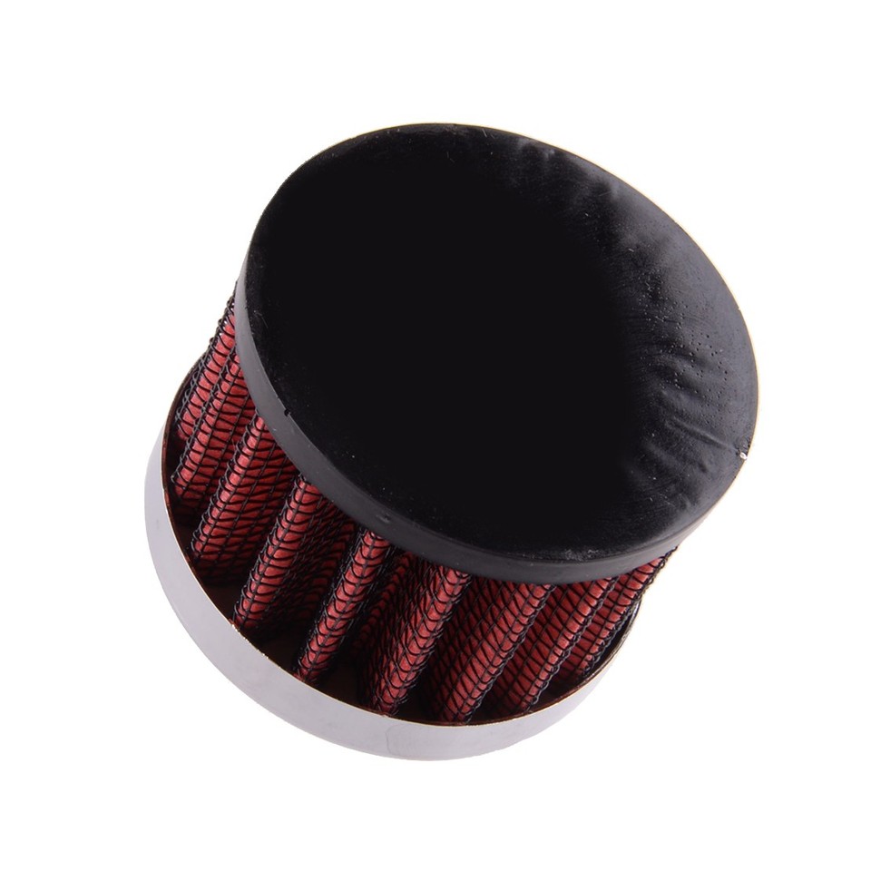 2pcs 19mm Crankcase Air Filter With Clamp Oil Catch Vent Valve Cover ...