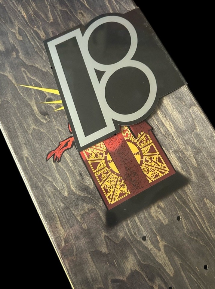 RARE Plan B Danny Way Hellraiser Skateboard Deck Horror Christmas ...