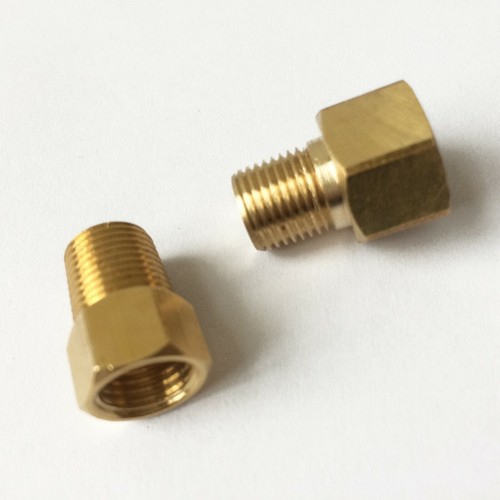 Autolite 1100/4100 Fuel Inlet Distributor Line Fitting 1/2"-20x1/8-27 ...