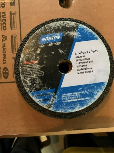 New 57A16-Q Norton 6 / 4 ¾” x 2 x 5/8”-11 Flaring Cup Grinding Wheel | eBay