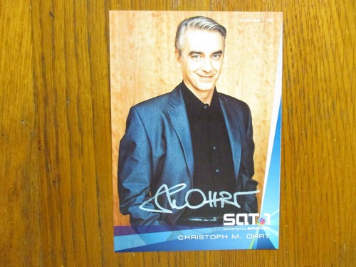 CHRISTOPHER M. OHRT ("Edel & Starck" ) Signed 4 1/4" x 5 3/4" Color ...