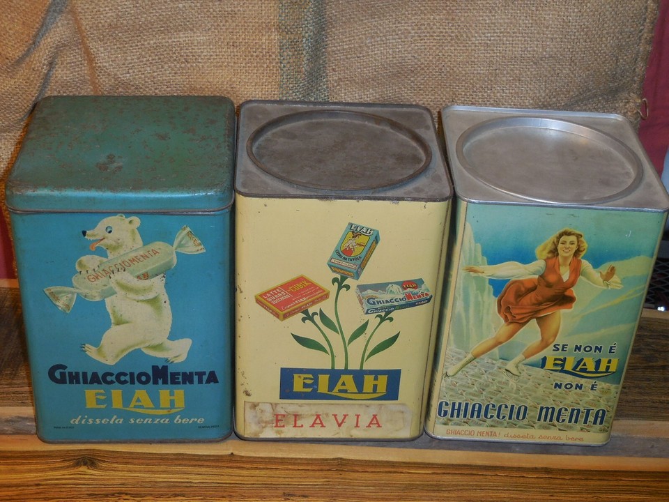 Original Mid Century Italian tin, Candy Eiah ,RARE!!!#1 | eBay