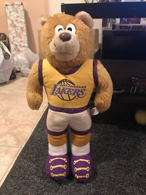 1993 Good Stuff Inc Los Angeles Lakers Bear Plus Animal Pre Owner ...
