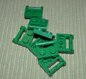 (8) Green 1x2 Plate with Handle Bricks ~ Lego ~ NEW ~ Castle | eBay