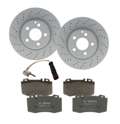 Bosch Front Brake Kit 312mm 0044200420 2204210912 2205400717 | eBay ...