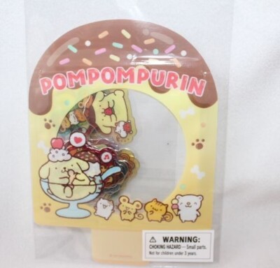 Sanrio Pompompurin purin sticker pack NEW ice cream package summer ...