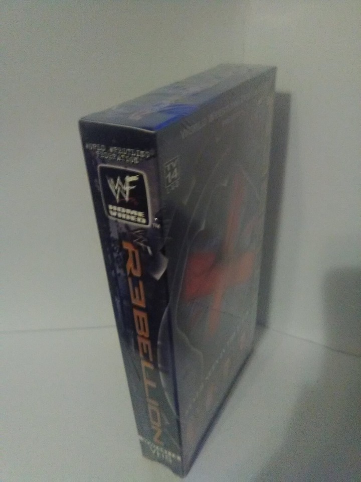 WWF - Rebellion 2001 VHS Wrestling WWE WCW ECW Stone Cold The Rock ...